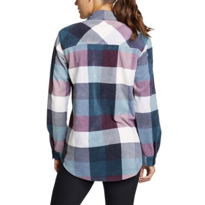 Women's Chutes Microfleece Shirt - Print | Eddie Bauer