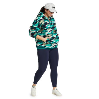 Women's We Wander Fleece Half Zip Hoodie | Eddie Bauer