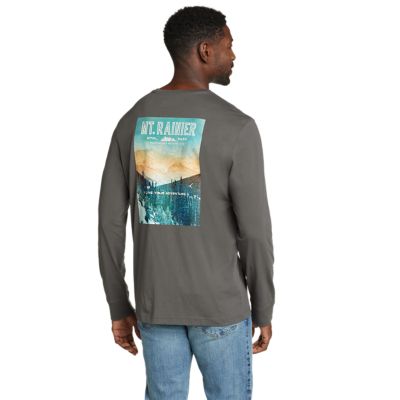 Eb Mt. Rainier Graphic Long-sleeve Graphic T-shirt | Eddie Bauer