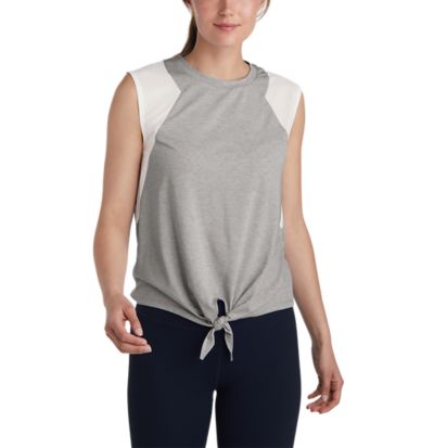 Women's Willpower Tie-front Tank Top | Eddie Bauer