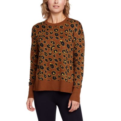 Women's Engage Allover-pattern Crewneck Sweater | Eddie Bauer