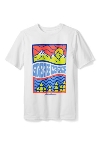 Boys' Sea Spray Short-sleeve Rash Guard | Eddie Bauer
