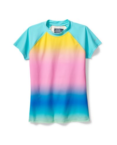 Girls' Sea Spray Short-sleeve Rash Guard | Eddie Bauer