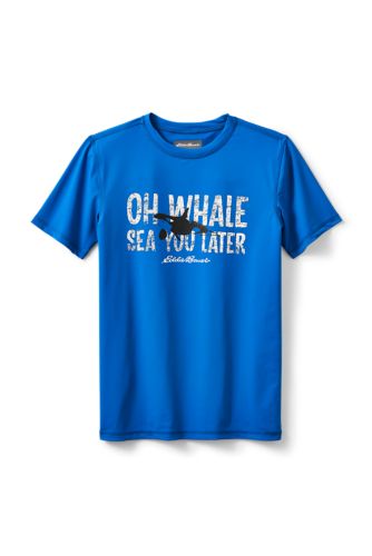 Boys' Sea Spray Short-sleeve Rashguard T-shirt | Eddie Bauer