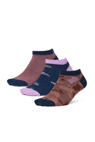Women's Low-profile Patterned Socks - 3-pack | Eddie Bauer