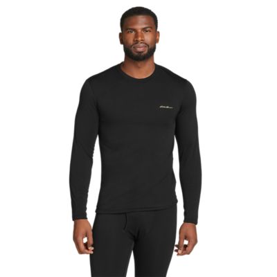 Men's Eb Heavyweight Mini Grid Fleece Crew | Eddie Bauer