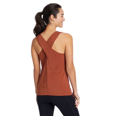 Women's Tempo Light Cross-back Tank | Eddie Bauer