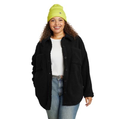 Women's We Wander Fleece Shirt Jacket | Eddie Bauer