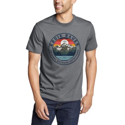 Men's Graphic T-shirt - Window Outside | Eddie Bauer